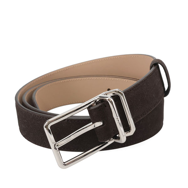 ダンヒル ベルト DUNHILL 24R4T25SN スエード ダークブラウン サイズ90cm