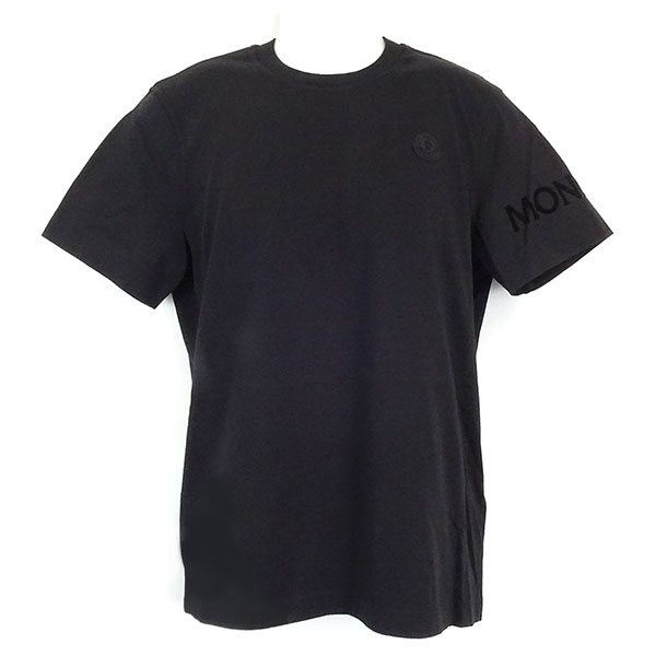 モンクレール Tシャツ メンズ MONCLER 8C00039 89AYW 999 ブラック サイズS
