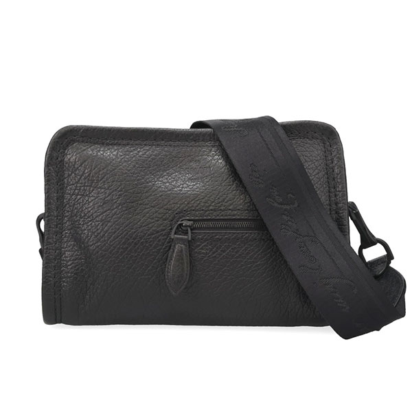ベルルッティ バッグ メンズ BERLUTI ジュルナリエXS レザーメッセンジャー ディープブラック 299200