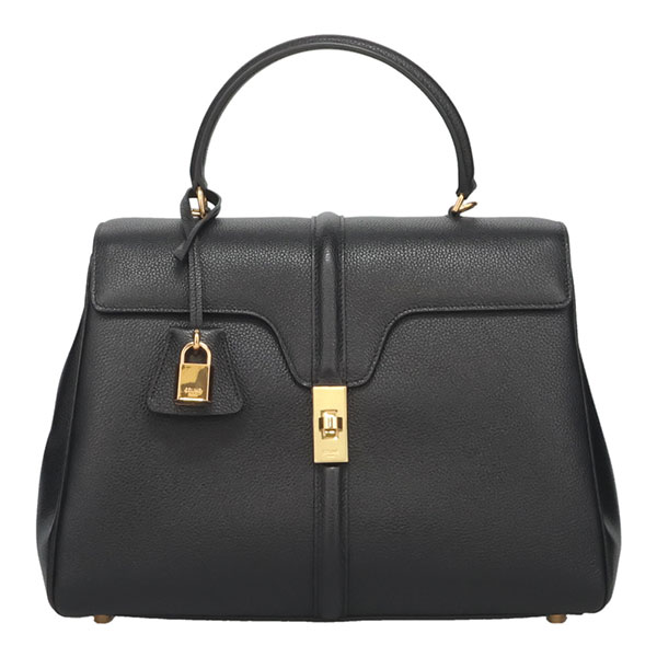 セリーヌ バッグ レディース CELINE クラシック16 セーズ ナチュラルカーフスキン 18737 3BF8 38NO ブラック