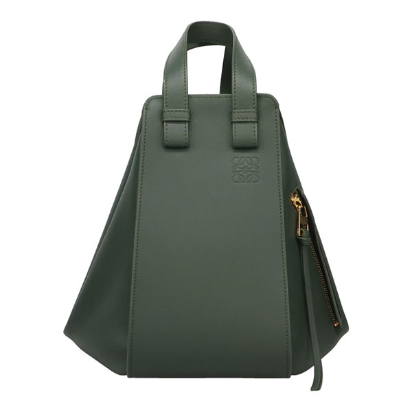 ロエベ バッグ レディース LOEWE ハンモックバッグ スモール 38730S35 4306 ボトルグリーン