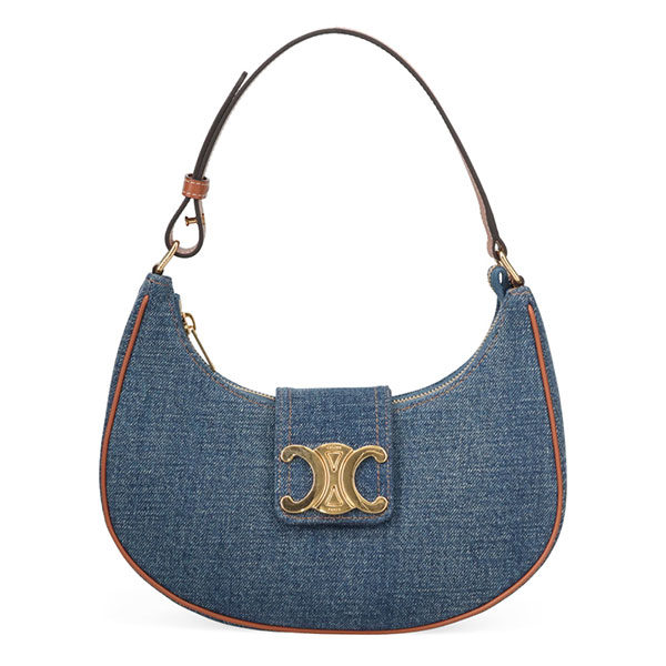 セリーヌ バッグ レディース CELINE ミディアムAVA アヴァ トリオンフバッグ 11449 2GFF 05DT デニム