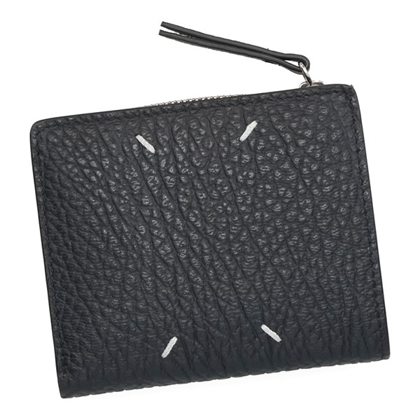 メゾンマルジェラ 財布 Maison Margiela  4ステッチ フリップフラップウォレット SA1UI0023 P4455 T8013 ブラック マルジェラ財布