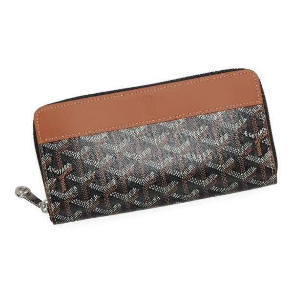 ゴヤール 財布 GOYARD マティニョンGM ブラック+ナチュラル MATIG2GM
