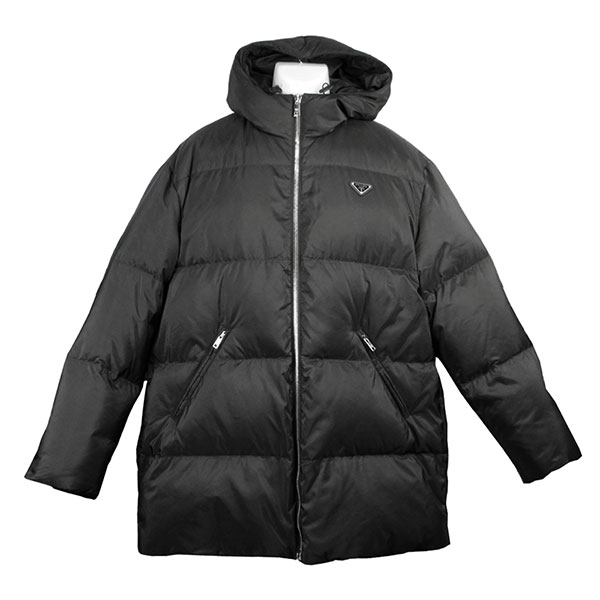 プラダ ダウンジャケット メンズ PRADA SGH073 R232 1060 NERO ブラック サイズL