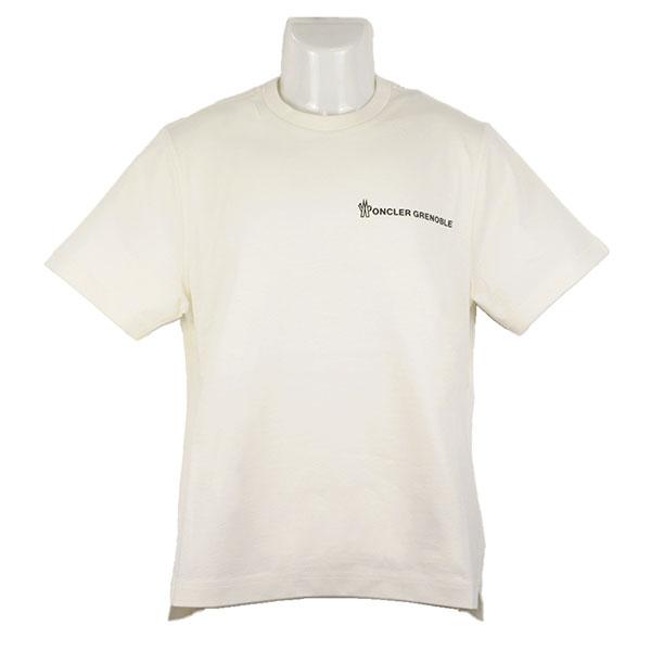 モンクレール Tシャツ メンズ MONCLER 8C00011 89AZ9 041 ホワイト サイズL