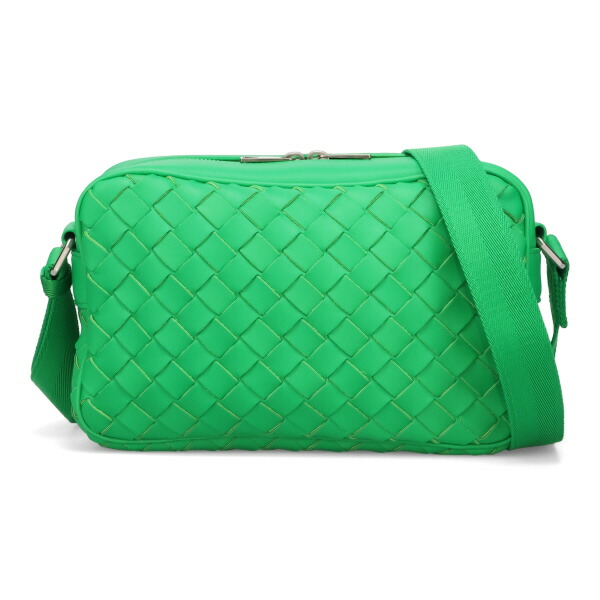 ボッテガヴェネタ バッグ メンズ BOTTEGA VENETA スモールイントレチャート カメラバッグ 710048 V0E52 3724 パラキート