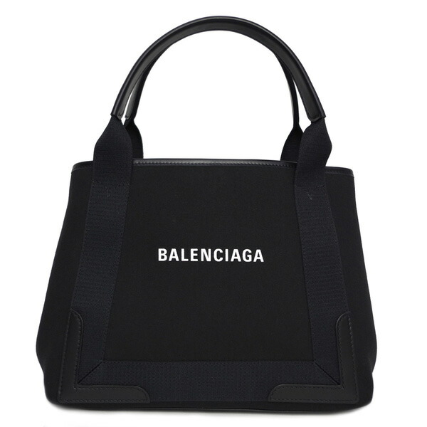 バレンシアガ バッグ レディース BALENCIAGA ネイビーカバスS 339933 2HH3N 1000 ブラック