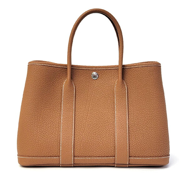 エルメス ガーデンパーティ TPM 30cm HERMES ネゴンダ ゴールド 069574 W刻印
