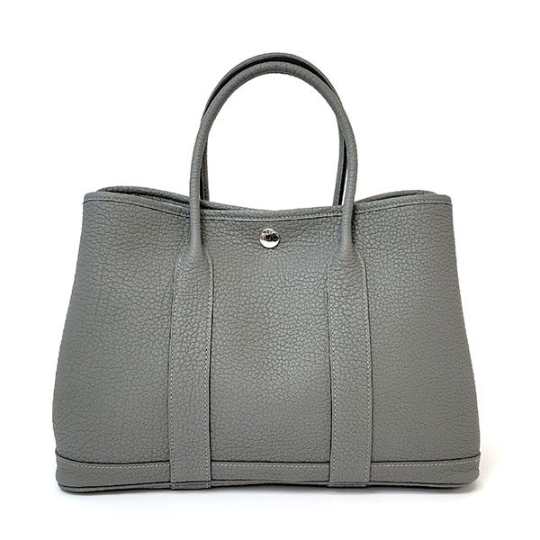 エルメス  ガーデンパーティ TPM 30cm HERMES ネゴンダ グリメイヤー 069574 W刻印