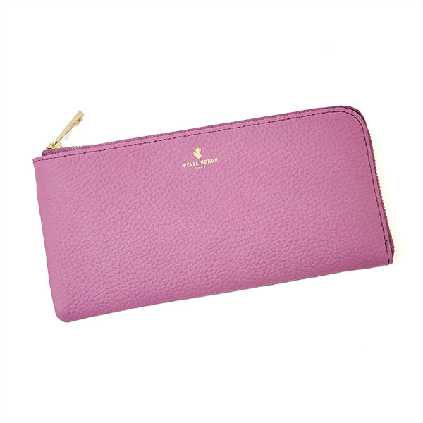 ペレボルサ 財布 レディース PELLE BORSA レネット 4718 MU モーブ