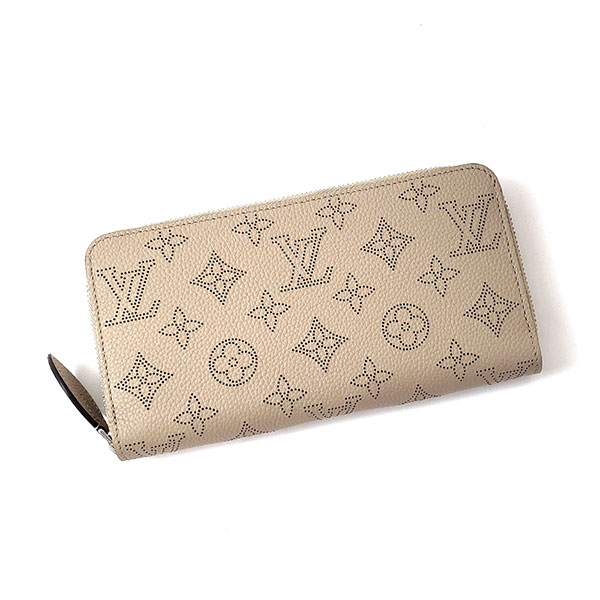 ルイヴィトン 財布 レディース LOUIS VUITTON マヒナ ジッピーウォレット ガレ M69821