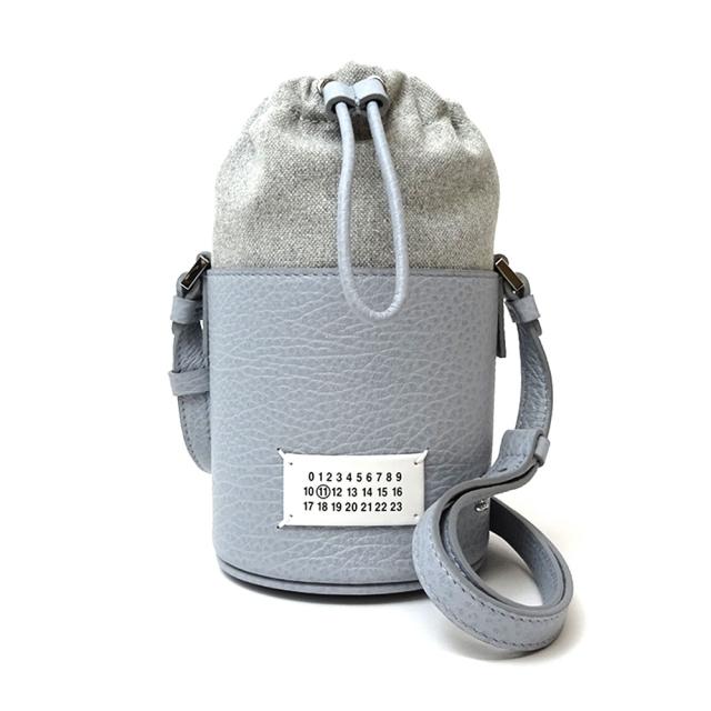メゾンマルジェラ バッグ レディース Maison Margiela 5AC バケットバッグ ミニ S56WG0164 P4348 T6172 ペールブルー