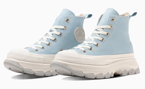 【数量限定】【CONVERSE】5SE011 ALL STAR (R) TREKWAVE NC HI PALEBLUE コンバース オールスター トレックウェーブ ペールブルー スニーカー ハイカット 大人靴 シューズ カジュアル