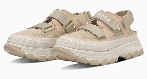 【SALE】【CONVERSE】1SE015 ALL STAR (R) TREKWAVE SANDAL OX SANDBEIGE コンバース オールスタートレックウエーブ サンダル サンドベージュ オールスター メンズ レディース スニーカーサンダル 厚底