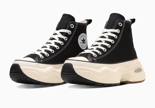 【CONVERSE】ALL STAR (R) SURGETRAINER HI BLACK コンバース オールスター (R) サージトレーナー ブラック スニーカー メンズ レディース  ハイカット 厚底