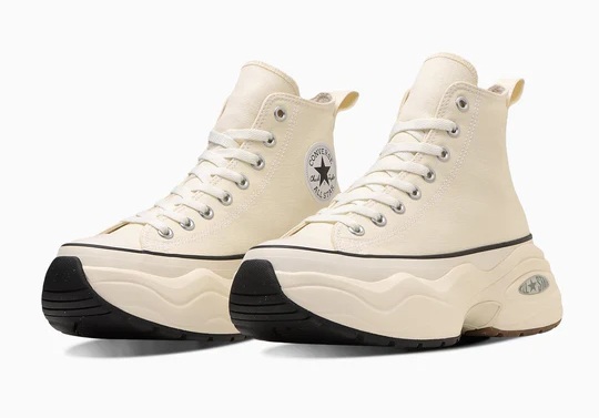 【CONVERSE】ALL STAR (R) SURGETRAINER HI OFFWHITE コンバース オールスター (R) サージトレーナー オフホワイト スニーカー メンズ レディース  ハイカット 厚底