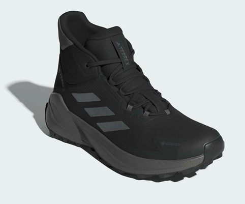 【adidas】IE9062 TERREX TRAILMAKER 2.0 MID GORE-TEX HIKING BLACK アディダス テレックス トレイルメーカー ミッドカット ブラック 防水 メンズ スニーカー 大人靴 ハイキングシューズ