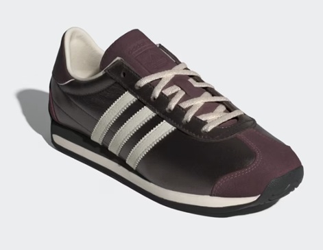 【adidas】JH6338 COUNTRY OG W SUPPLIERCOLOR アディダス カントリー ワインレッド レディース メンズ スニーカー ローカット シューズ 大人靴