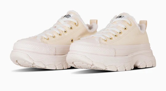 【SALE】【CONVERSE】1SE256 ALL STAR (R) TREKWAVE BOA OX CREAM コンバース オールスター (R) トレックウエーブ ボア クリーム スニーカー オールスター メンズ レディース ローカット 厚底