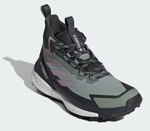 【adidas】IE5134 TERREX FREE HIKER 2 ORE-TEX BLACK/GREEN アディダス テレックス フリー ハイカー ゴアテックス ブラック/グリーン 防水 メンズ レディース ハイキングシューズ 大人靴  アウトドア スニーカー