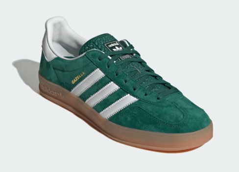 【adidas】IG1596 GAZELLE INDOOR LOW GREEN アディダス ガゼル インドア ロー グリーン メンズ スニーカー  ローカット シューズ 大人靴