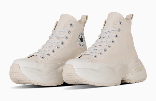 【CONVERSE】ALL STAR (R) SURGETRAINER HI ECRU コンバース オールスター (R) サージトレーナー エクリュ スニーカー メンズ レディース  ハイカット 厚底