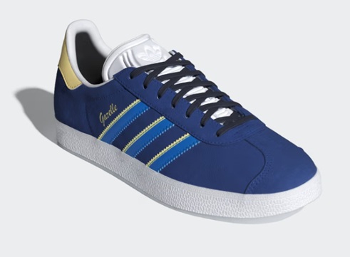 【adidas】IE0439 GAZELLE W BLUE アディダス ガゼル ブルー レディース スニーカー  ローカット スニーカー シューズ 大人靴