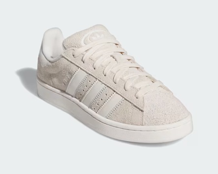 【SALE】【adidas】IH9863 CAMPUS 00S WHITE アディダス キャンパス 00S ホワイト レディース メンズ スニーカー  ローカット シューズ 3本ライン 大人靴