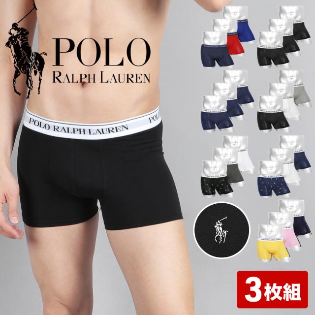 3枚セット POLO RALPH LAUREN ポロ ラルフローレン ボクサーパンツ メンズ アンダーウェア 下着 前開き 綿混 コットンストレッチ おしゃれ かっこいい 無地 ロゴ ワンポイント ブランド 男性 紳士 プレゼント プチギフト 誕生日プレゼント 彼氏 父 息子 ギフト 記念日