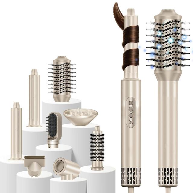 8in1 ドライヤー ヘアドライヤー 美容セット ヘアアイロン付 大風量 速乾 1400W 高出力 11万回転モーター 多機能 静音設計 恒温ケア 髪質改善 美髪 ヘアケア 軽量 折りたたみ 旅行用 家庭用 美容家電 人気 おすすめ リファ風 プレゼント ギフト