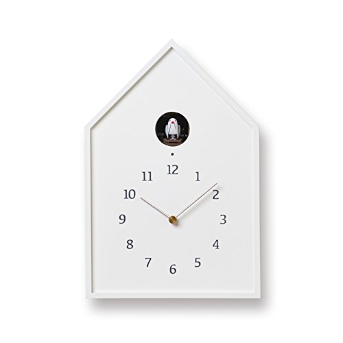 Birdhouse Clock NY16-12 WH(未使用の新古品)