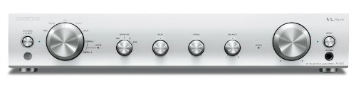 ONKYO プリメインアンプ 90W+90W(4Ω) A-5VL(S) シルバー（中古品）