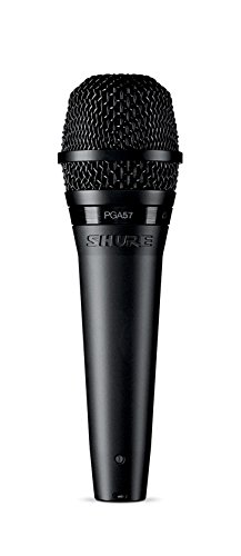SHURE ダイナミックマイク 楽器用 カーディオイド XLRケーブル 4.6m 付属 P(中古品)