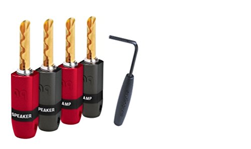 audioquest SGBFA GSET/4 バナナプラグ4個セット(未使用の新古品)