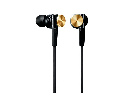 ソニー SONY イヤホン MDR-XB70 : カナル型 ゴールド MDR-XB70 N(中古品)