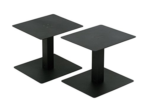 キクタニ モニタースピーカースタンド 天板:240mm×210mm 高さ:206mm イン (中古品)