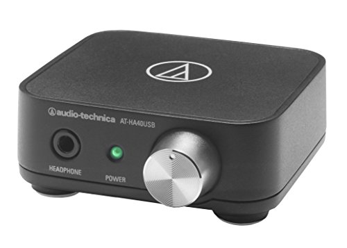 audio-technica USBヘッドホンアンプ ハイレゾ音源対応 AT-HA40USB(中古品)