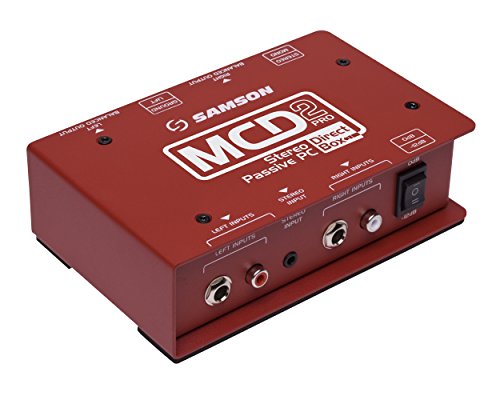 SAMSON 「MCD2PRO」 カスタムトランス搭載ステレオ・パッシブ・PCダイレク (中古品)