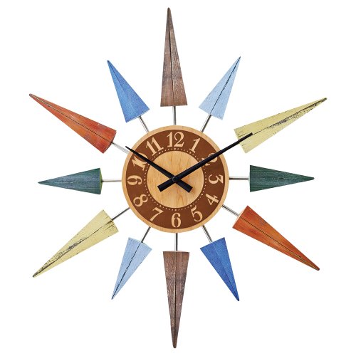 インターフォルム(INTERFORM INC.) 掛け時計 L'EST -bunt- - レスト ヴント(未使用の新古品)