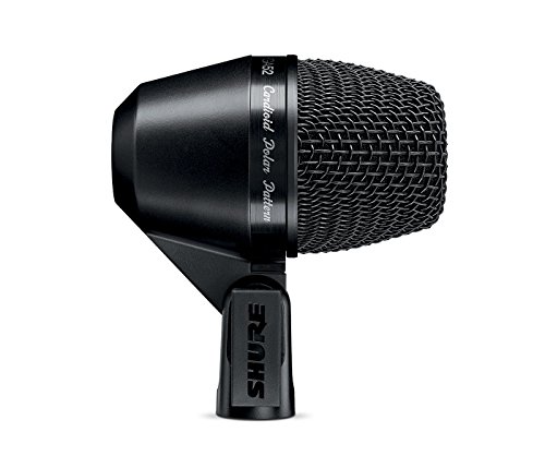SHURE ダイナミックマイク 低域楽器用 カーディオイド XLRケーブル付属 PGA(中古品)