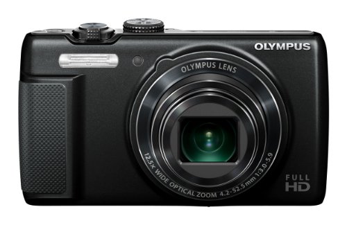 OLYMPUS デジタルカメラ SH-21 ブラック 1600万画素 CMOS 光学12.5倍ズーム(中古品)