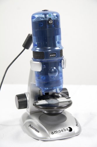 CELESTRON デジタル顕微鏡 Amoeba(アメーバ) CE44325(中古品)