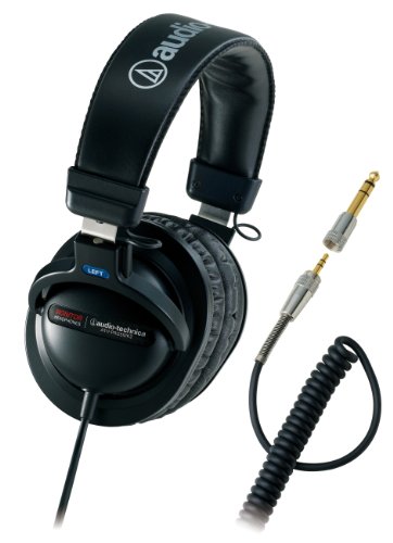 audio-technica 密閉型プロフェッショナルモニターヘッドホン ブラック ATH(中古品)