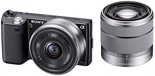 ソニー SONY ミラーレス一眼 α NEX-5  ダブルズームレンズキットE16mm F2.(中古品)