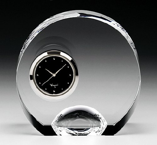 カガミクリスタル オーナメントクロック Q425(中古品)
