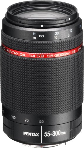 PENTAX 望遠ズームレンズ HD PENTAX-DA55-300mmF4-5.8ED Kマウント APS-Cサ(中古品)