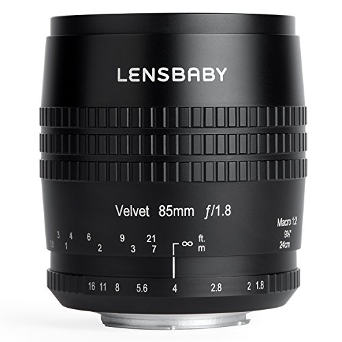 Lensbaby ソフトレンズ Velvet 85 85mm F1.8 キヤノン EF用 フルサイズ対応(中古品)