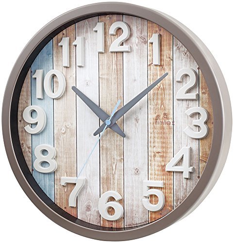 ノア精密 電波掛け時計ナタリー W-658BR-Z(中古品)