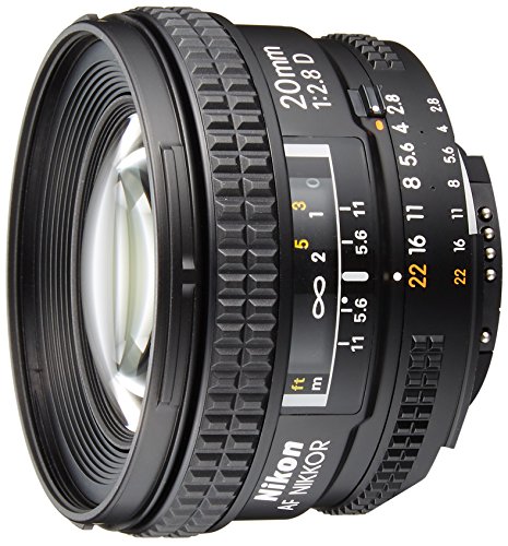 Nikon 単焦点レンズ Ai AF Nikkor 20mm f/2.8D フルサイズ対応(中古品)
